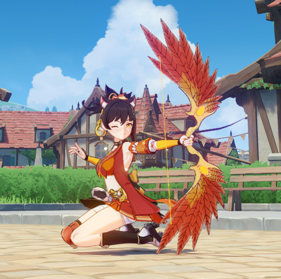 [TEXTURE MOD] Yoimiya "Komaniya Express" Mod for Genshin Impact | GI Mods