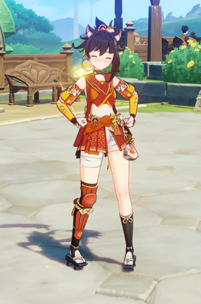 [TEXTURE MOD] Yoimiya "Komaniya Express" Mod for Genshin Impact | GI Mods