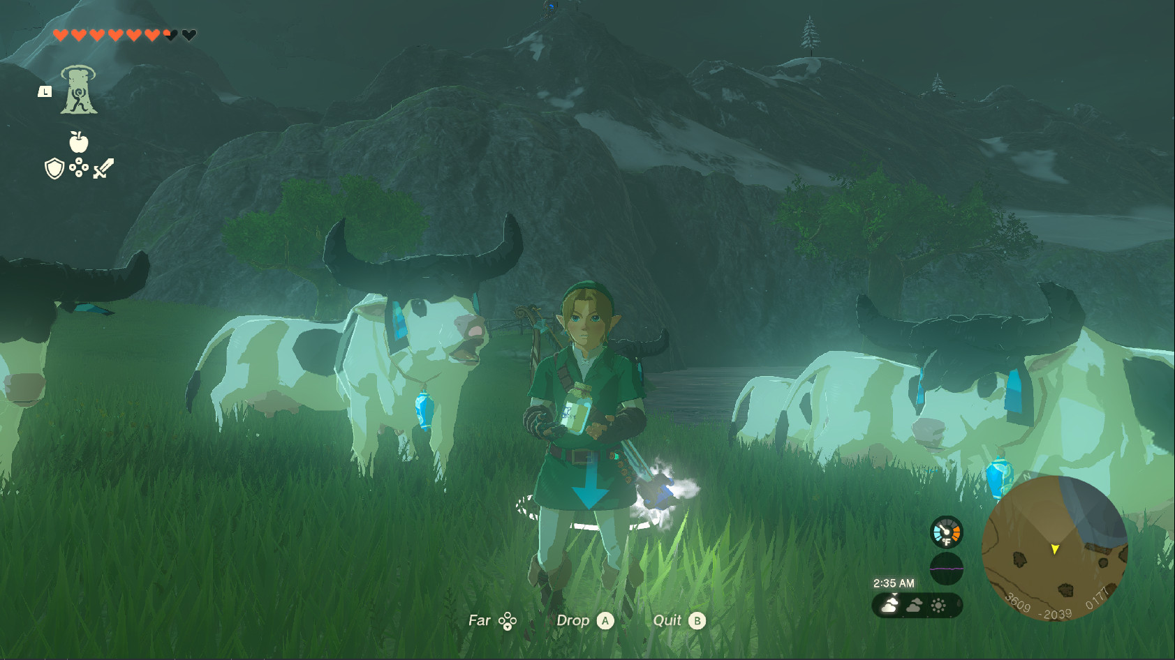 Retro Cow - LonLon milk Edition Mod for The Legend of Zelda: Tears of ...