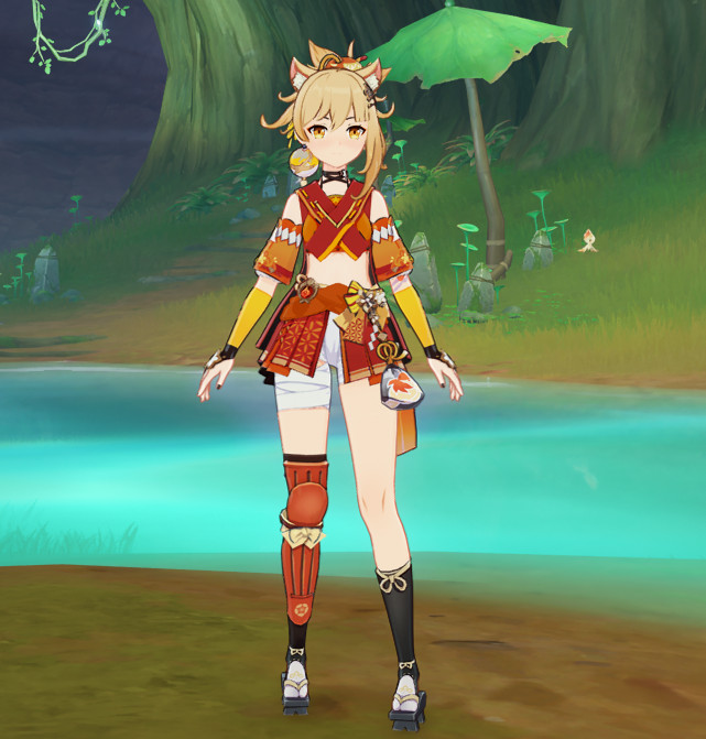 [TEXTURE MOD] Yoimiya "Komaniya Express" Mod for Genshin Impact | GI Mods