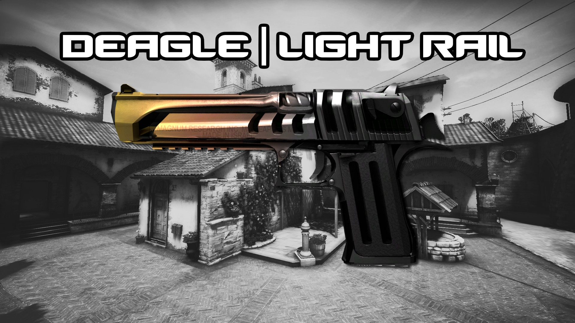 Desert-Eagle | Light Rail Mod for Counter-Strike 1.6 | CS1.6 Mods