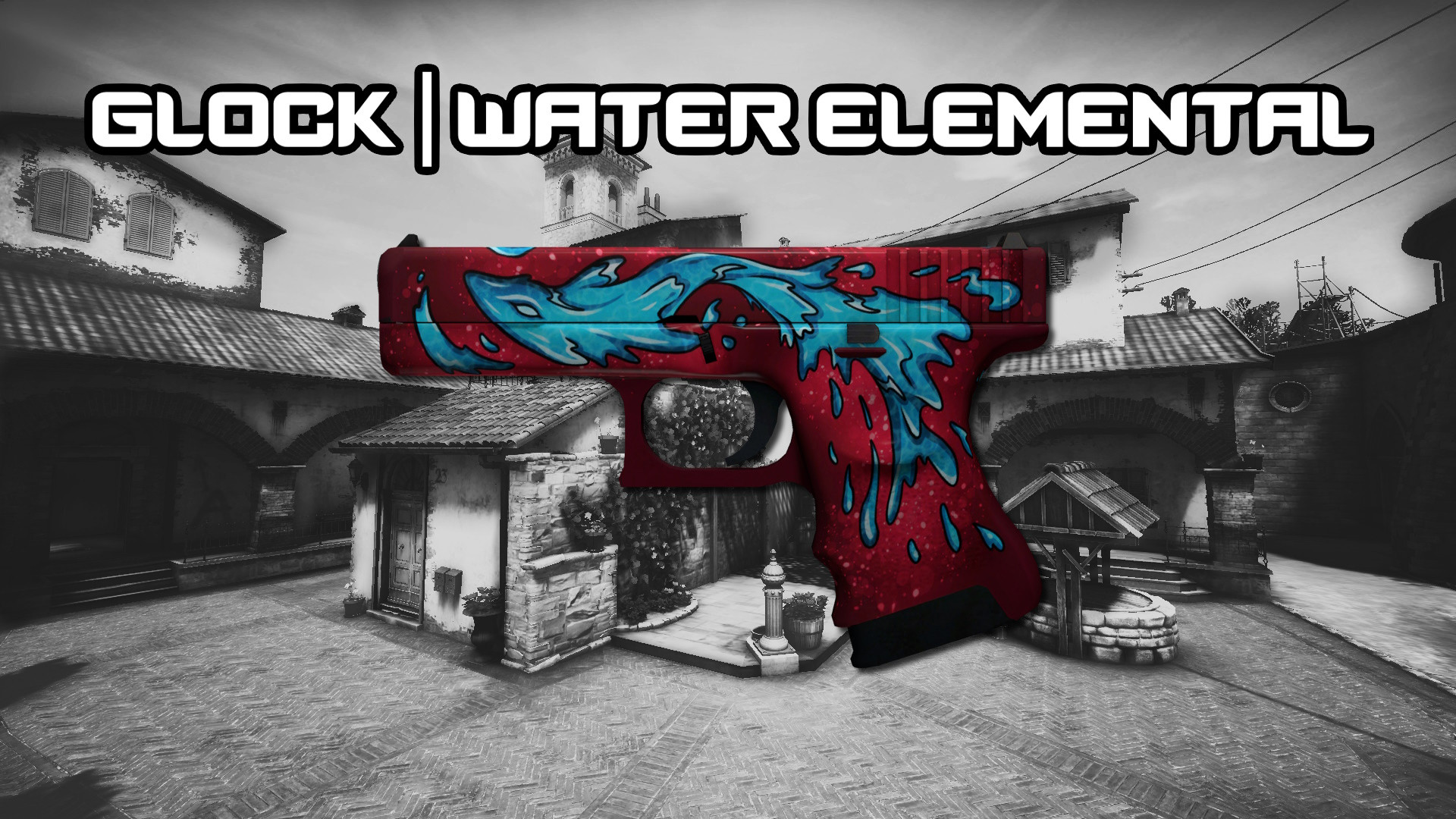 Glock | Water Elemental Mod for Counter-Strike 1.6 | CS1.6 Mods