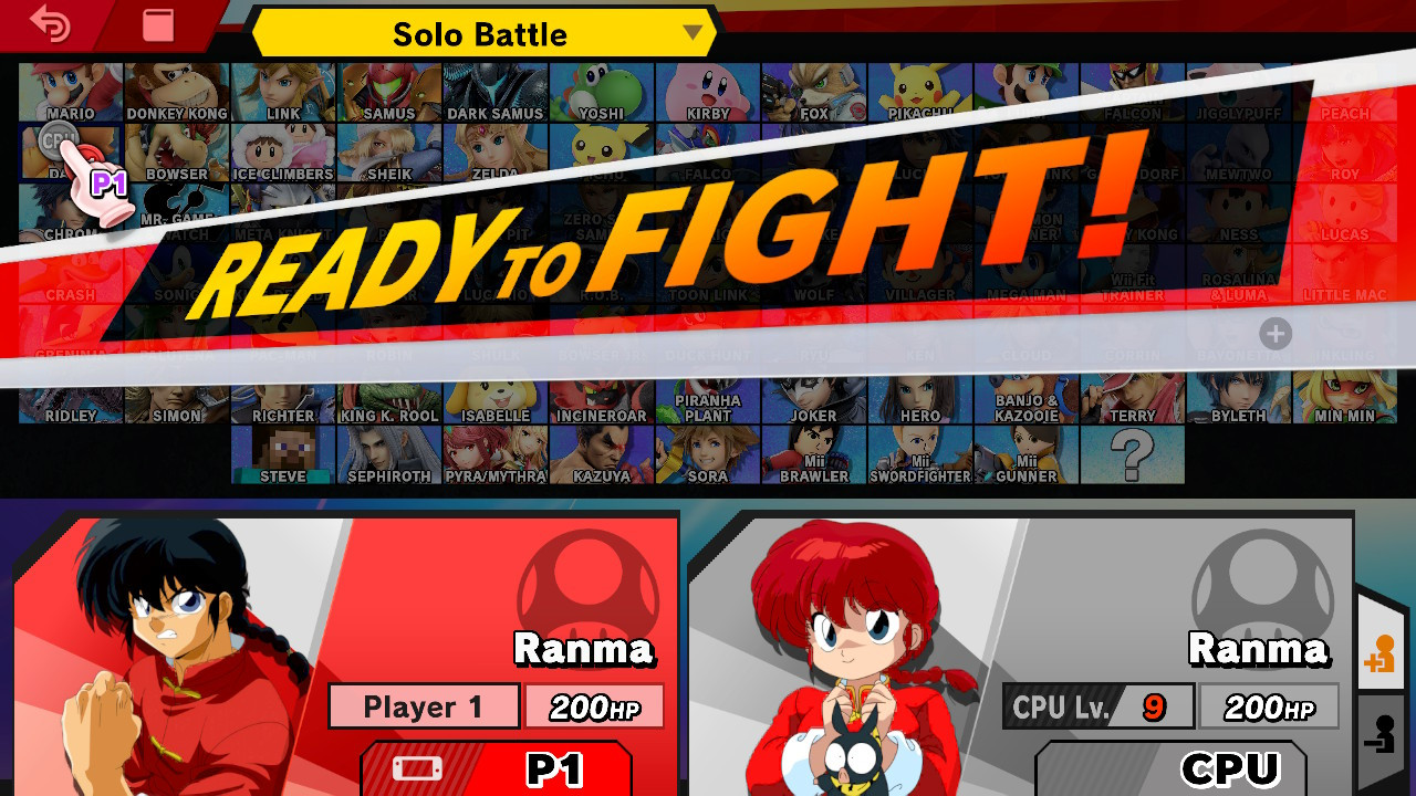 Ranma ½ Mod for Super Smash Bros. Ultimate | SSBU Mods