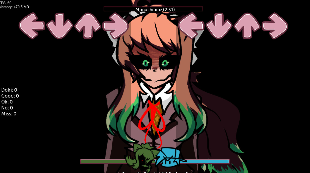 Scrapped Monika.exe Songs - v3 update! Mod for Friday Night Funkin ...