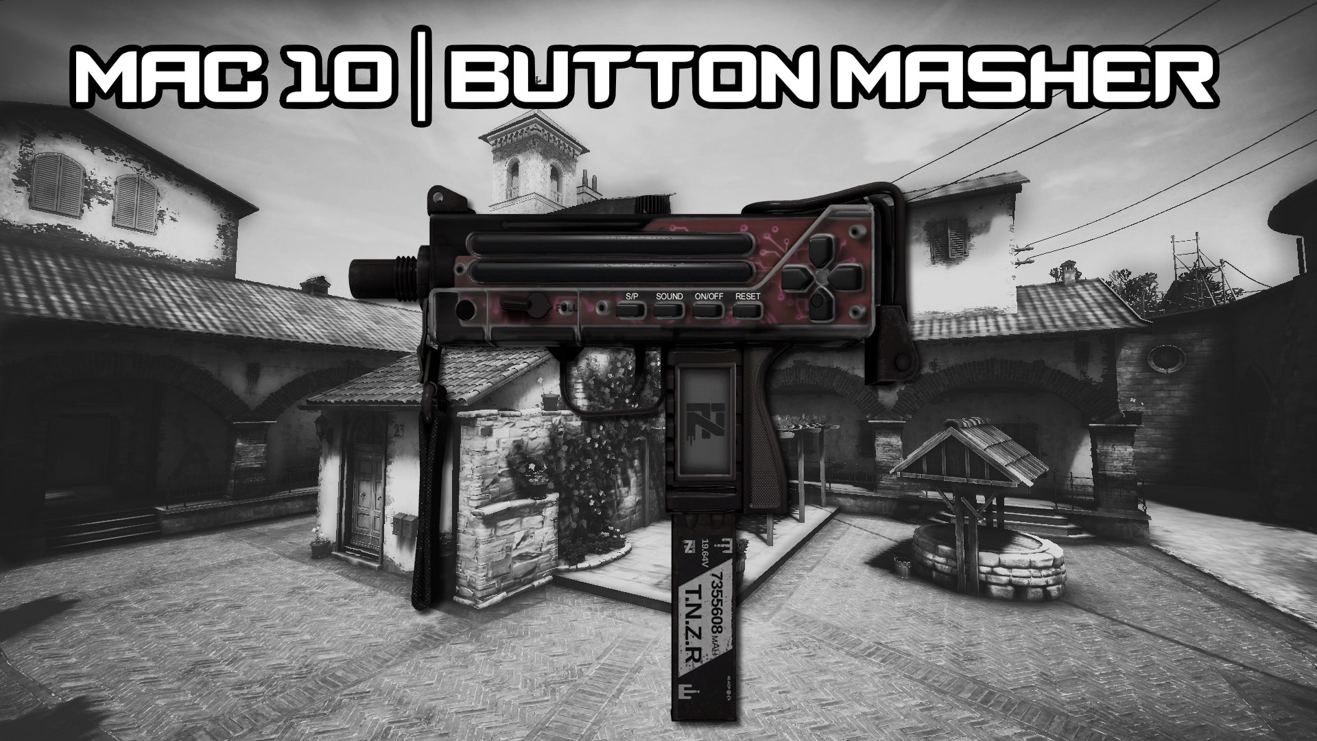 Mac-10 | Button Masher Mod for Counter-Strike 1.6 | CS1.6 Mods