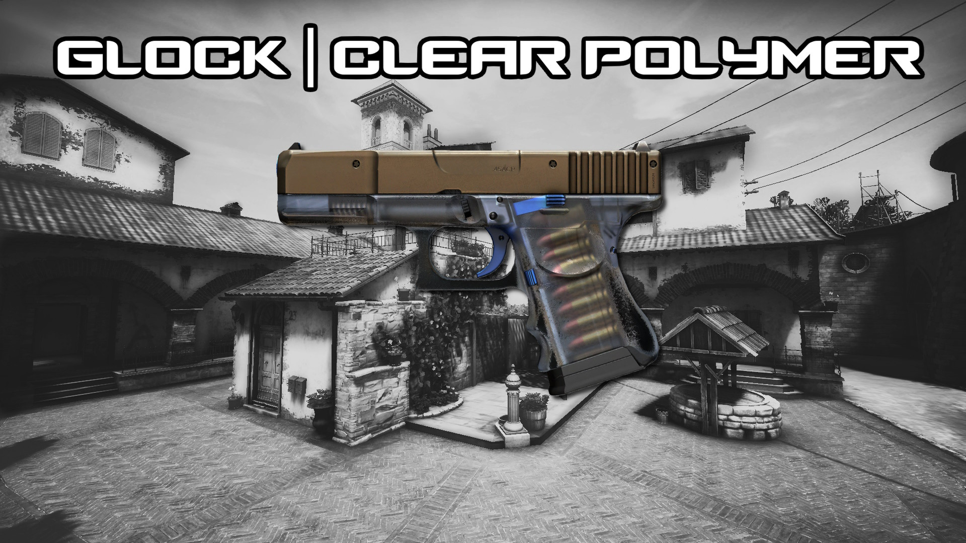 Glock | Clear Polymer Mod for Counter-Strike 1.6 | CS1.6 Mods