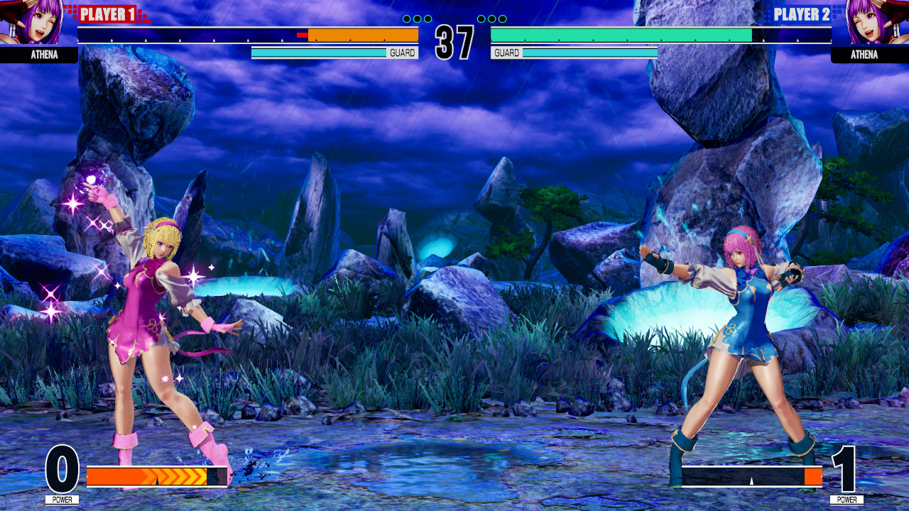 Athena hair color Mod for The King of Fighters XV | KoFXV Mods