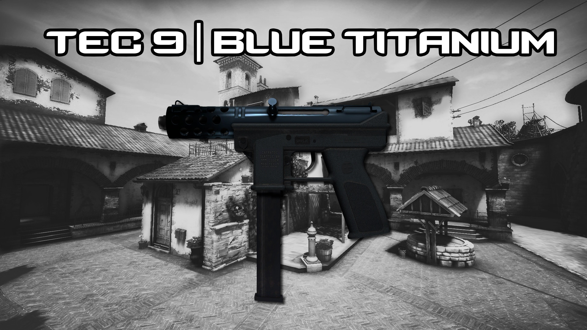 Tec-9 | Blue Titanium Mod for Counter-Strike 1.6 | CS1.6 Mods