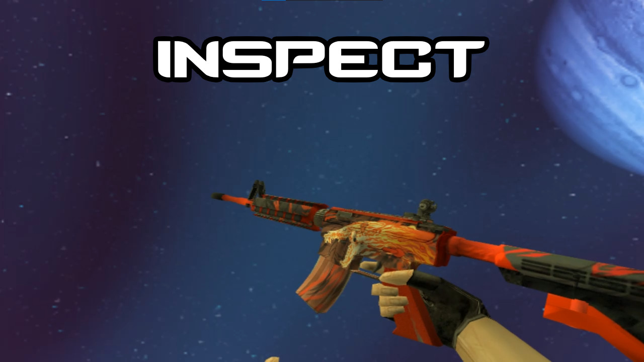 M4A4 | Howl Mod for Counter-Strike 1.6 | CS1.6 Mods