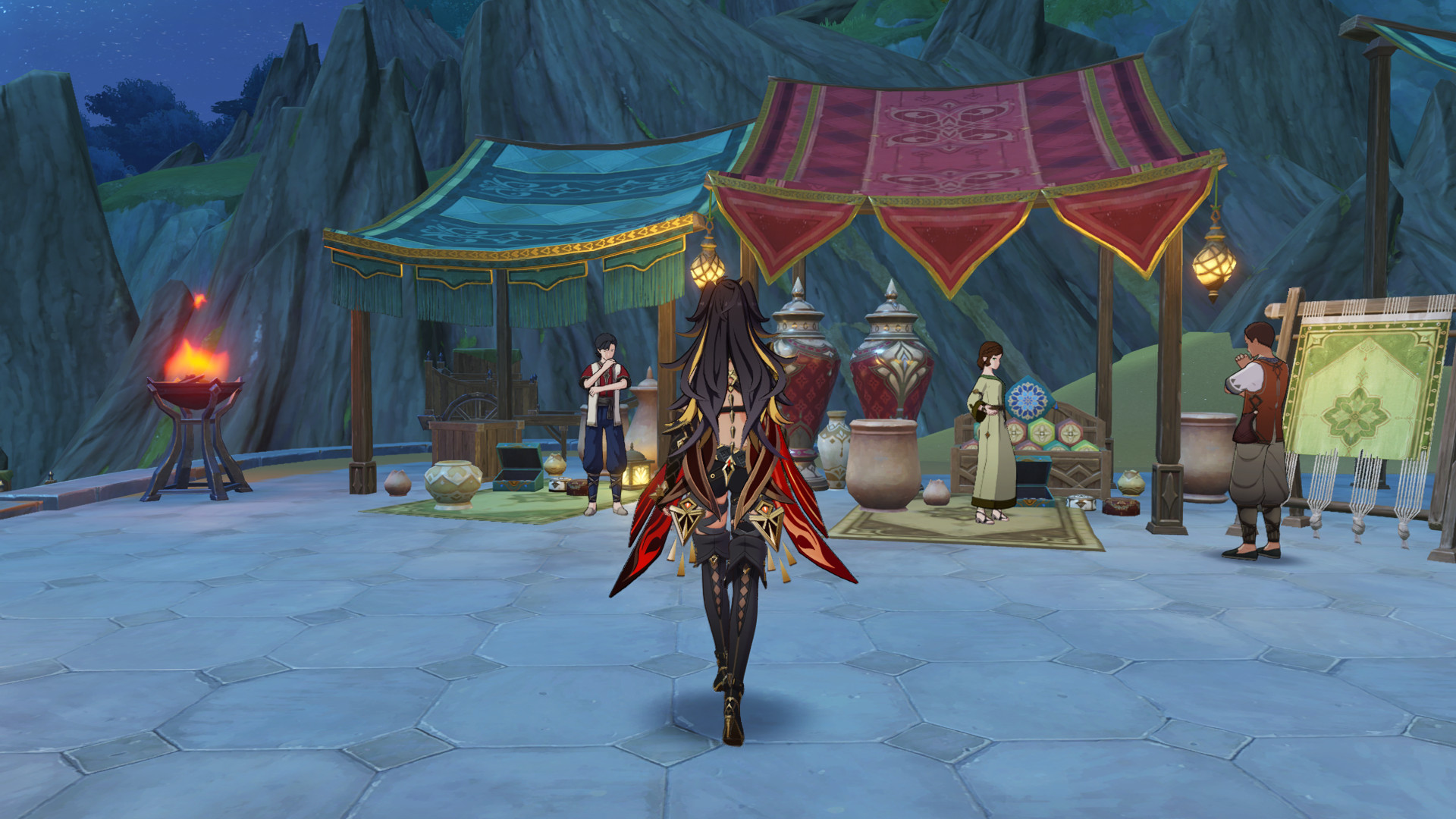 Dehya over Diluc (Expressionless) Mod for Genshin Impact | GI Mods