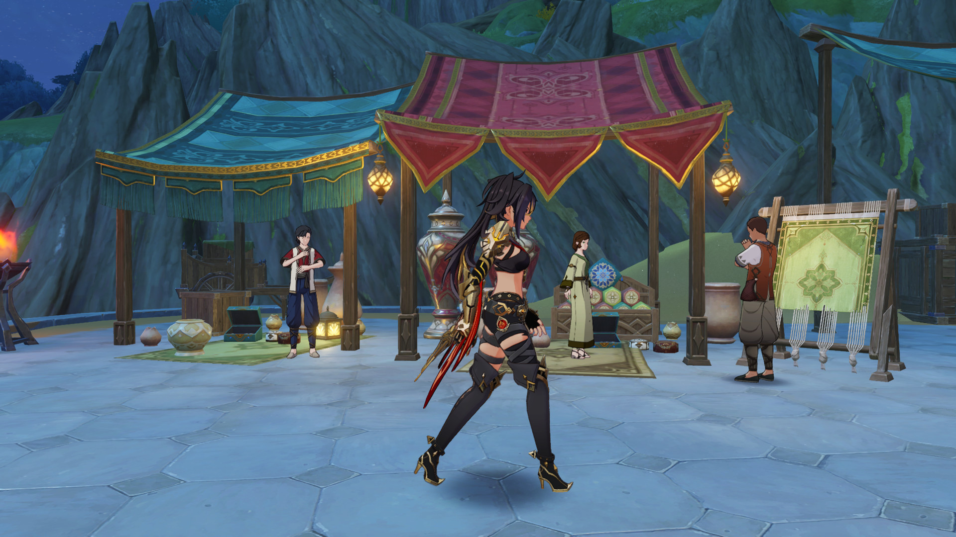 Dehya over Diluc (Expressionless) Mod for Genshin Impact | GI Mods