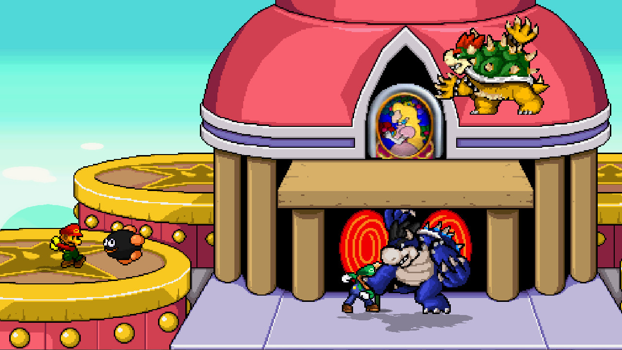 Super Peach's Castle of Fury (Mario & Luigi) Mod for Super Smash Bros ...