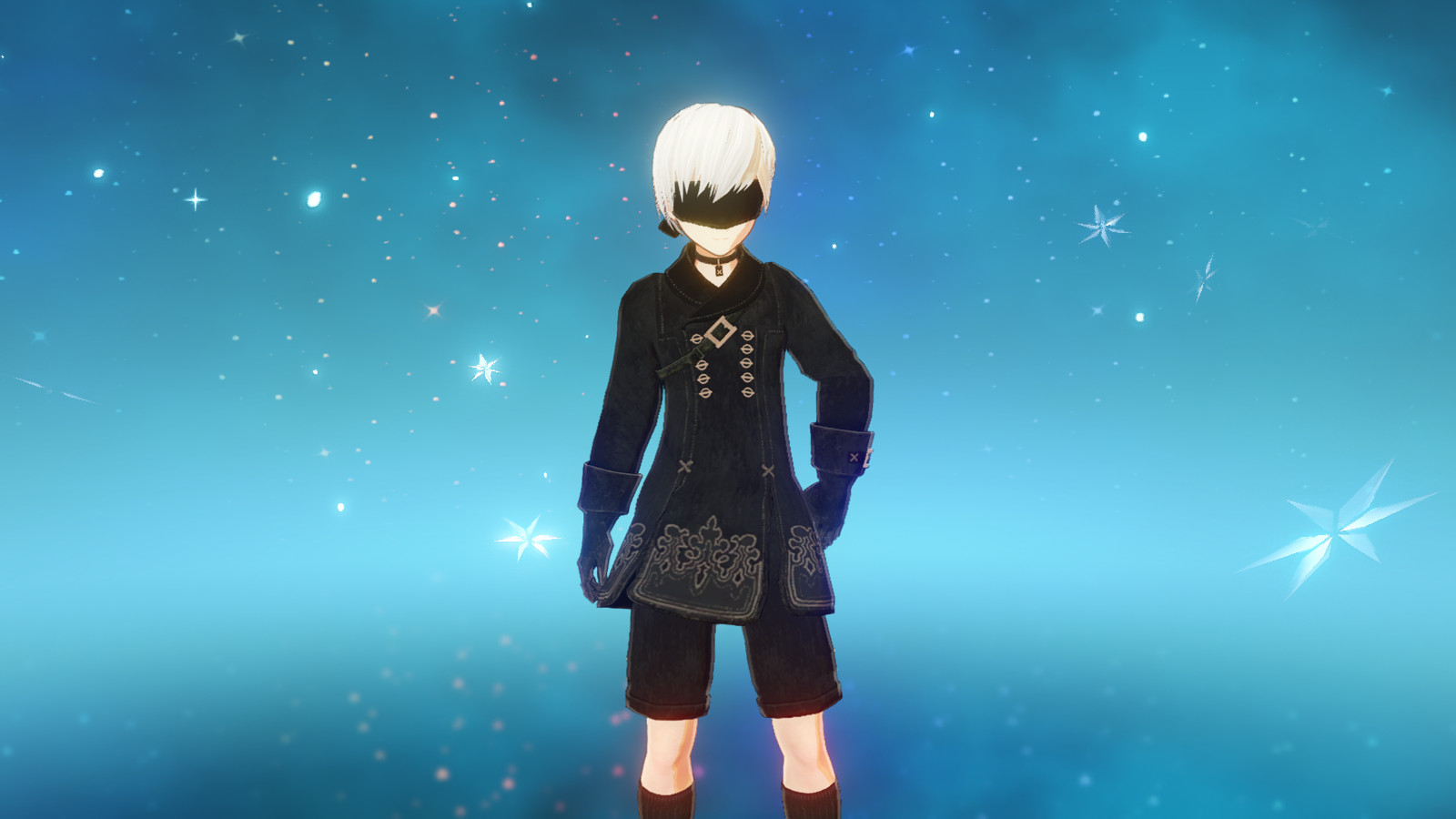 [Mika]Yorha Type: 9S (Nines) Mod for Genshin Impact | GI Mods