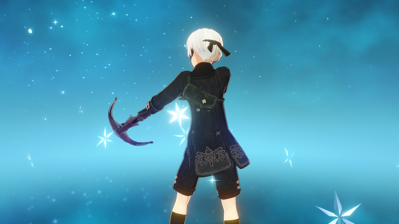 [Mika]Yorha Type: 9S (Nines) Mod for Genshin Impact | GI Mods