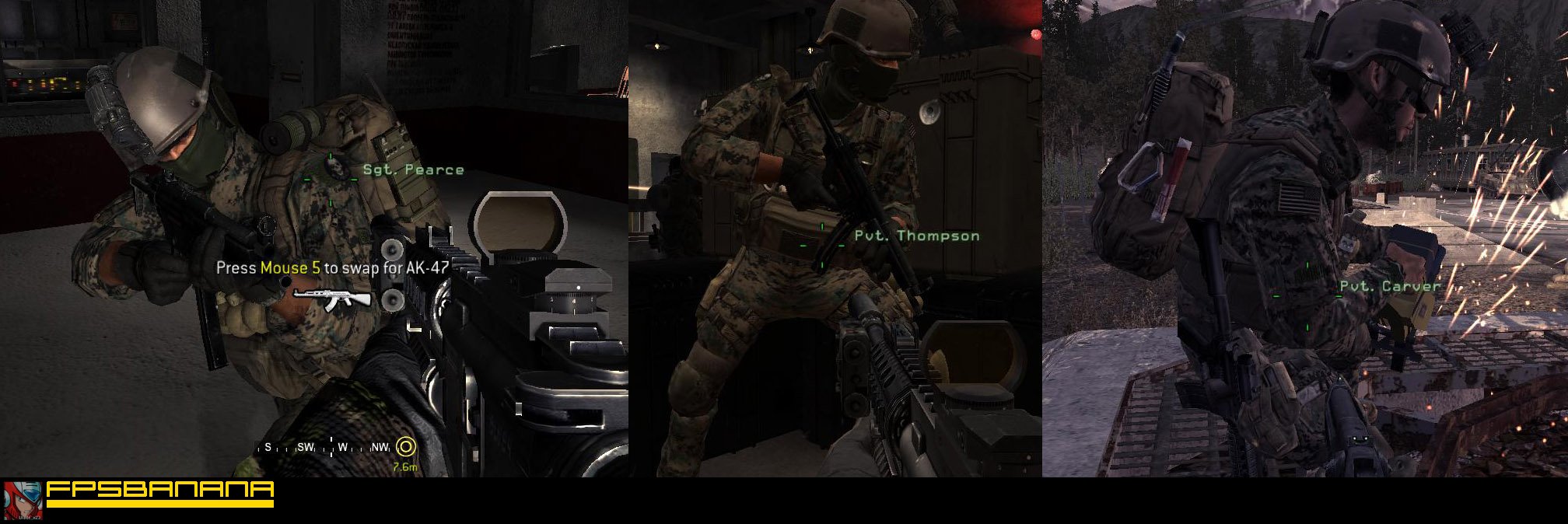 Woodland MARPAT for Force Recon Mod for Call of Duty 4: Modern Warfare ...