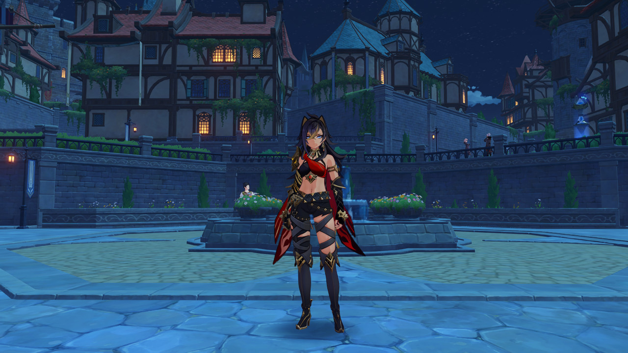 Dehya over Diluc (Expressionless) Mod for Genshin Impact | GI Mods