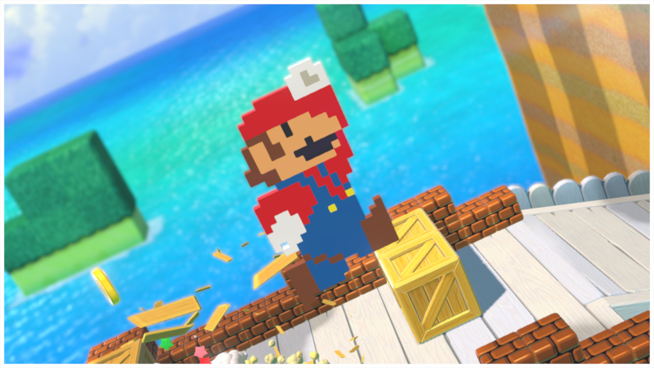 2D MARIO in Super Mario 3D WORLD Mod for Super Mario 3D World + Bowser ...