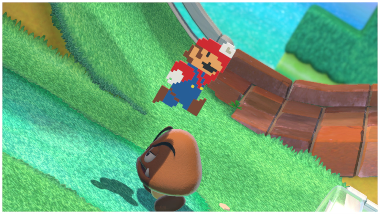 2D MARIO in Super Mario 3D WORLD Mod for Super Mario 3D World + Bowser ...