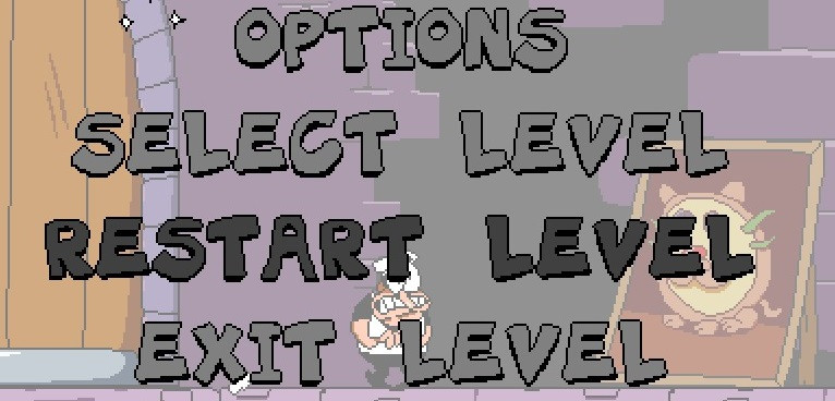 Level Select Menu Option Mod for Pizza Tower | PT Mods