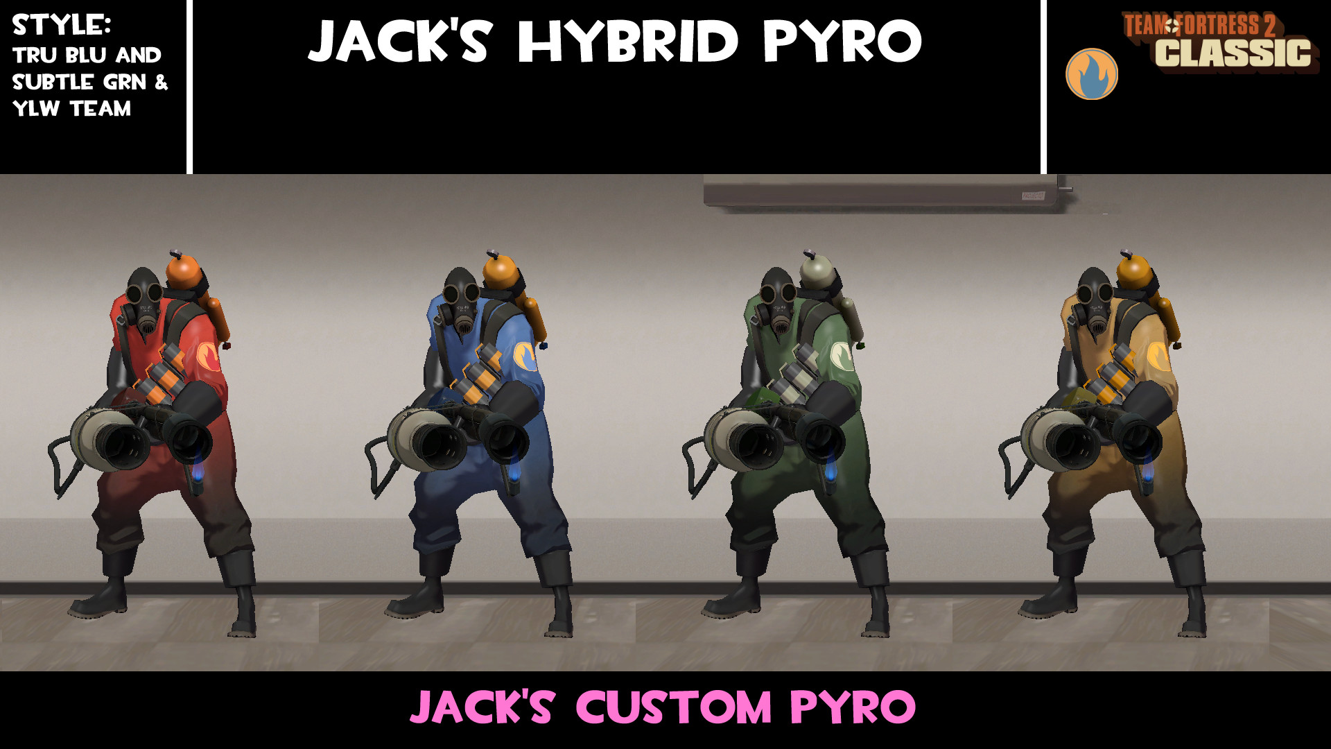 Jack's Hybrid Pyro Mod for Team Fortress 2 Classic | TF2Classic Mods