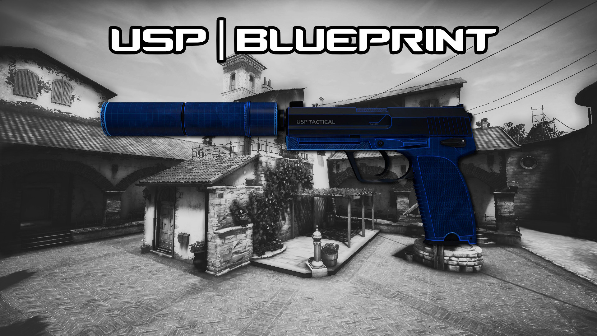 USP | Blueprint Mod for Counter-Strike 1.6 | CS1.6 Mods