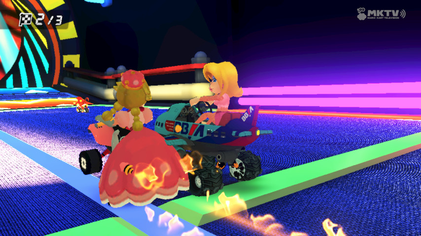 Candy Kong over Isabelle/Peach PORT Mod for Mario Kart 8 | MK8 Mods