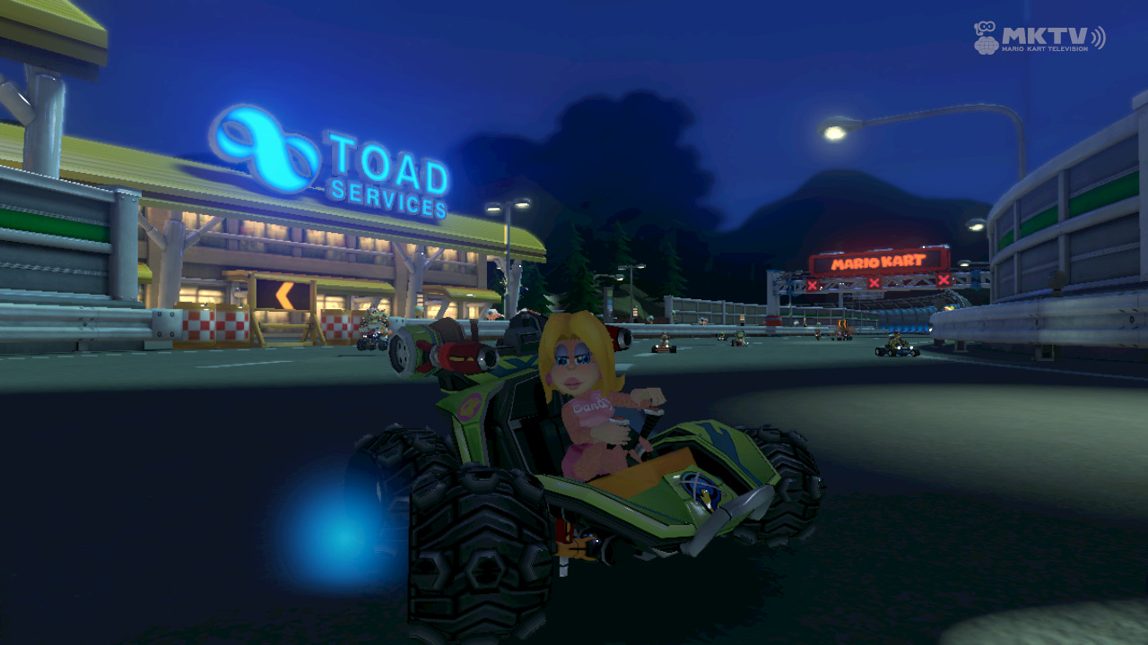 Candy Kong over Isabelle/Peach PORT Mod for Mario Kart 8 | MK8 Mods