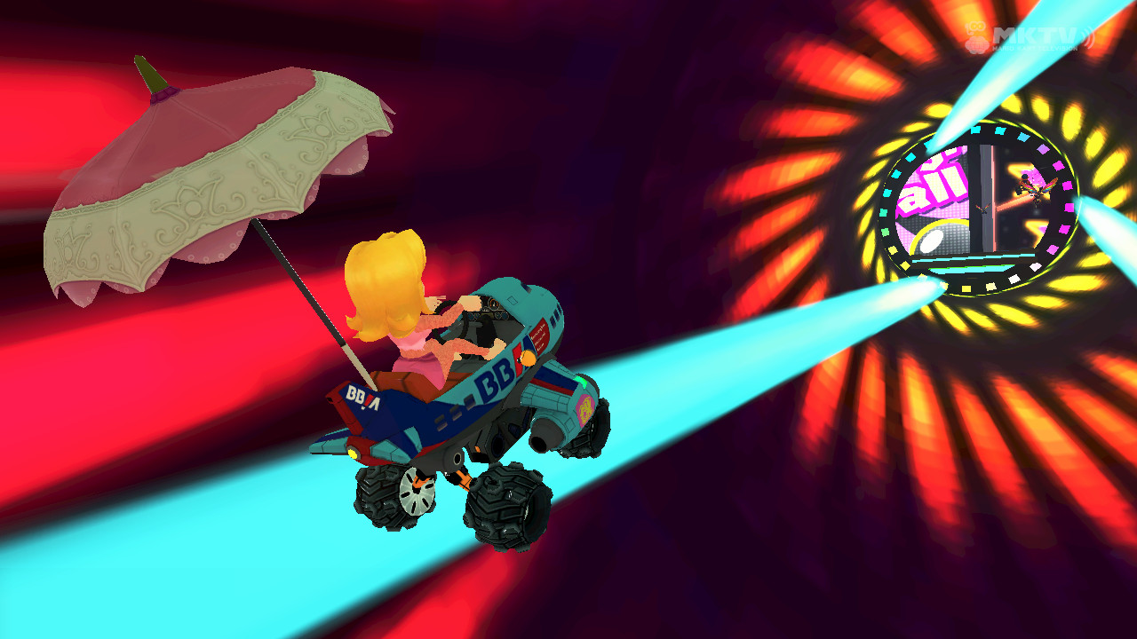 Candy Kong over Isabelle/Peach PORT Mod for Mario Kart 8 | MK8 Mods