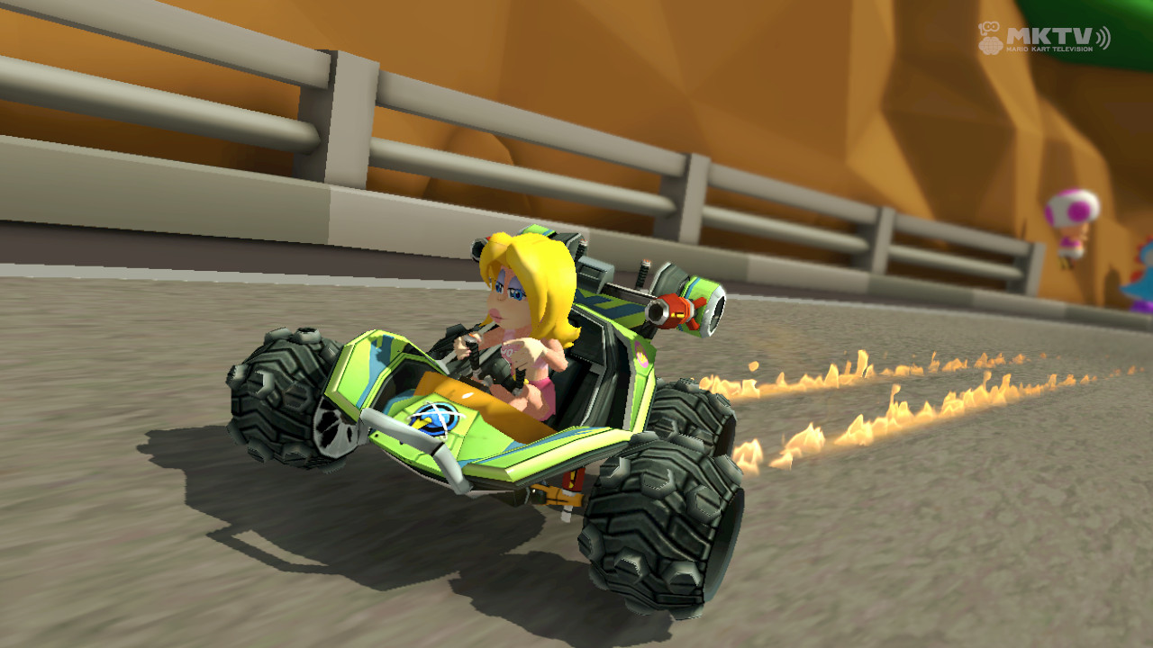 Candy Kong over Isabelle/Peach PORT Mod for Mario Kart 8 | MK8 Mods