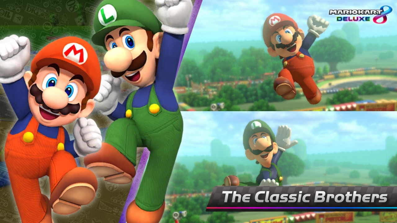 The Classic Bros. [Mario Kart 8 Deluxe] [Mods]