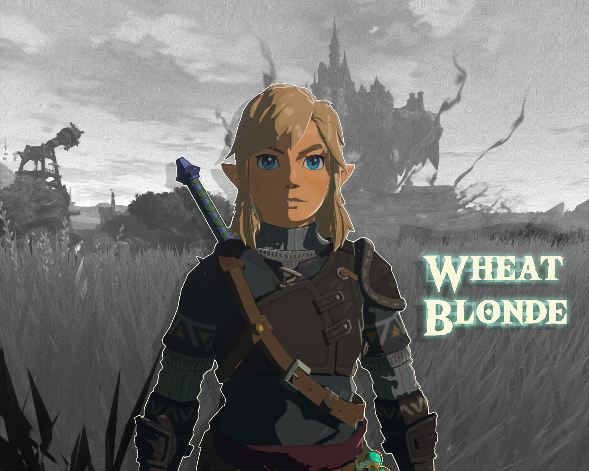Links Natural Hair Colours Mod for The Legend of Zelda: Tears of the ...