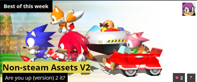 SR Steam Assets OG Mod for Sonic R | SR Mods