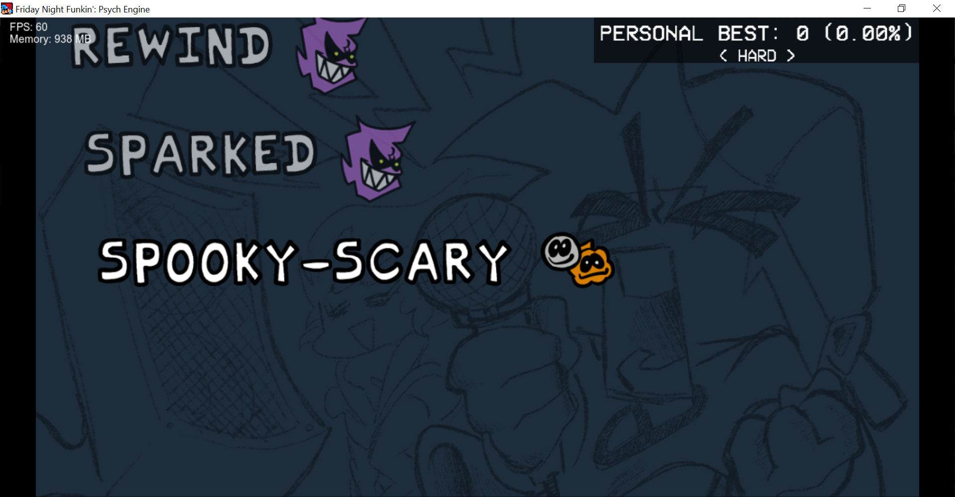 Spooky Scary Skeletons... And Pumpkins? Mod for Friday Night Funkin ...