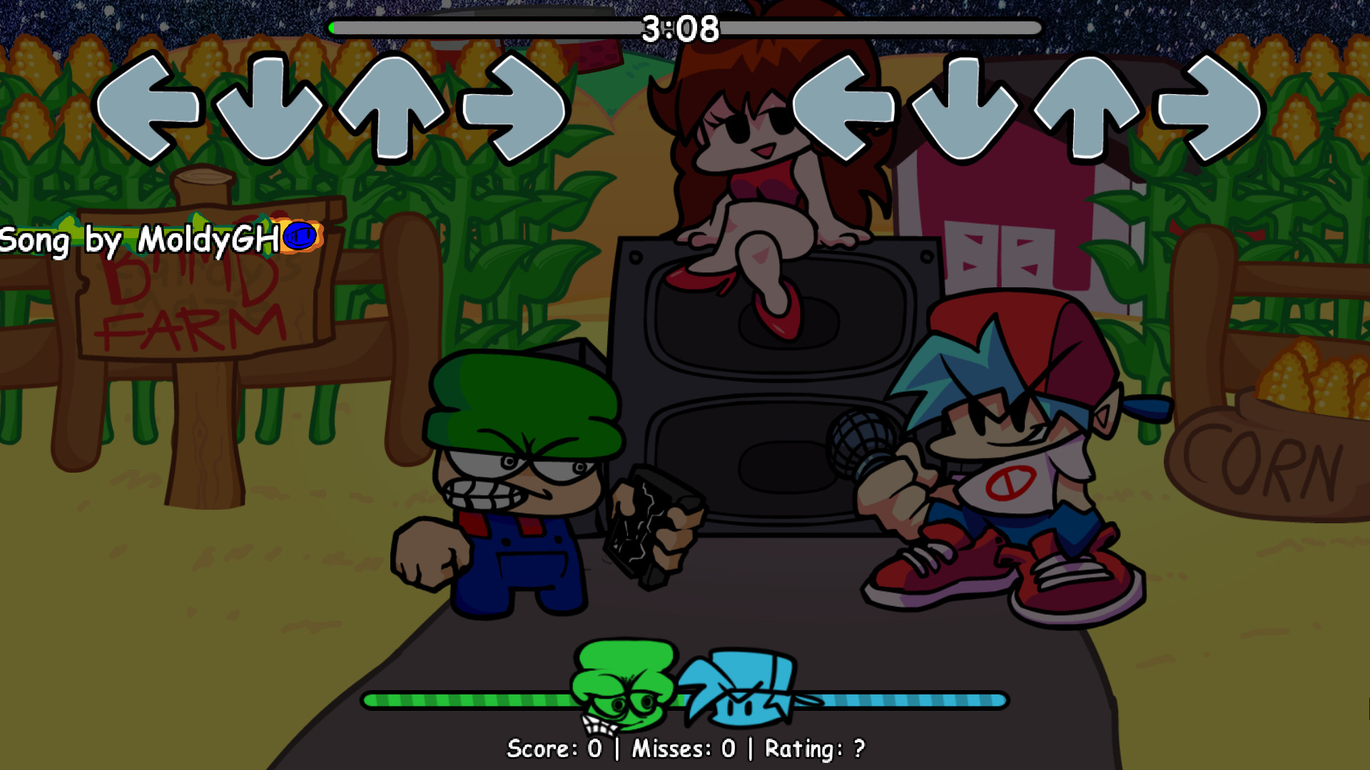 (ALPHA) Dave & Bambi 3.0 on Psych Engine Mod for Friday Night Funkin' | FNF Mods