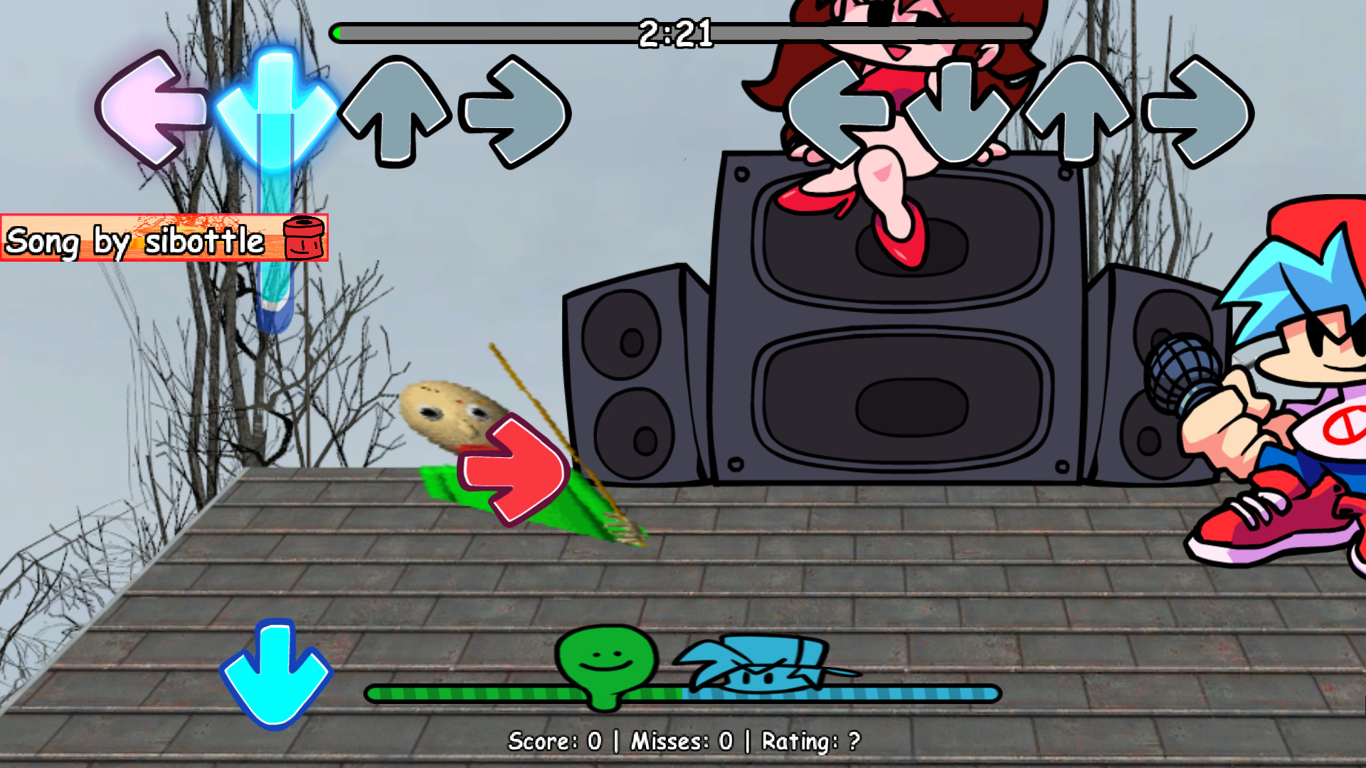 (ALPHA) Dave & Bambi 3.0 on Psych Engine Mod for Friday Night Funkin' | FNF Mods