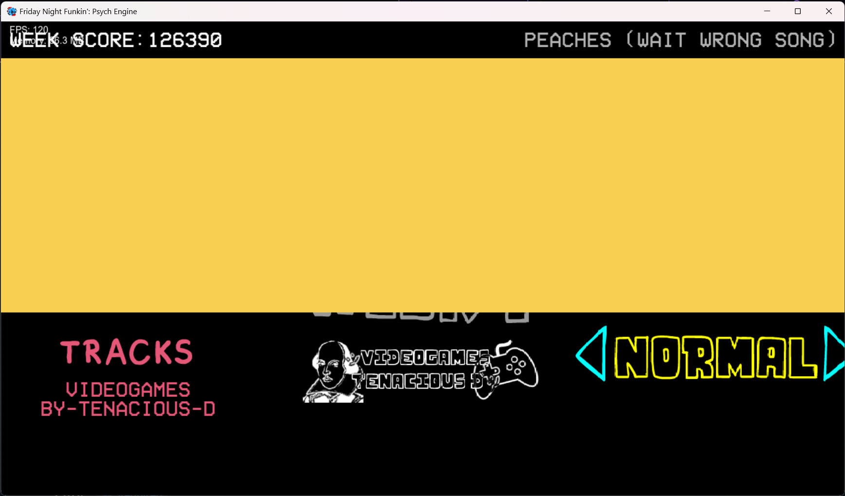 Videogames by Tenacious D FNF Chart Mod for Friday Night Funkin' | FNF Mods
