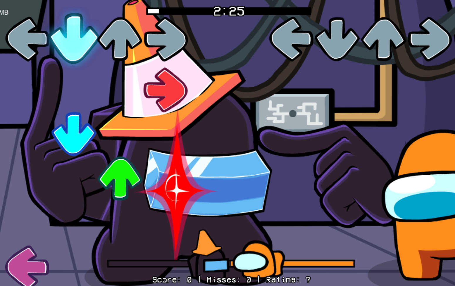 Black imposter sprites (FLA available) Mod for Friday Night Funkin ...