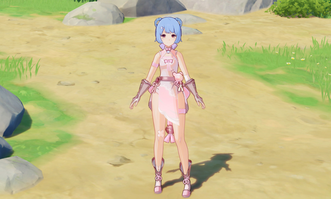 Pink Xiangling Mod for Genshin Impact | GI Mods