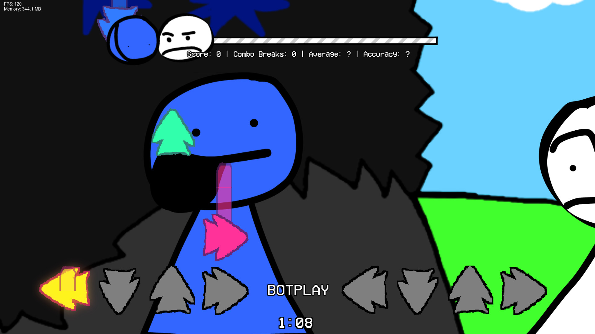 Unlikely Rivals but Bobby and Bob Cover Mod for Friday Night Funkin ...