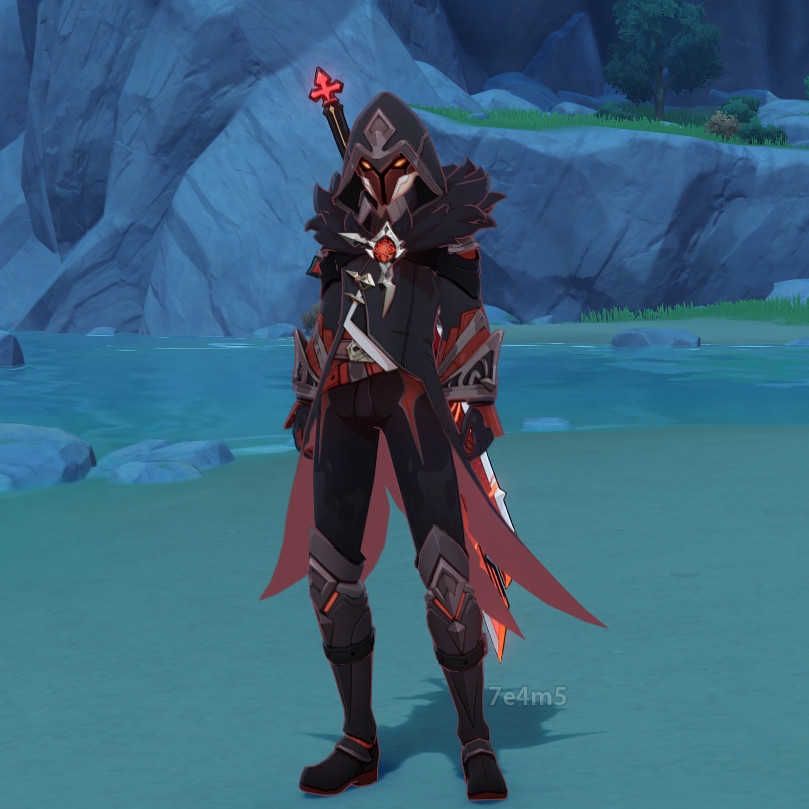 Diluc Undercover as Fatui Pyro Agent Mod for Genshin Impact | GI Mods