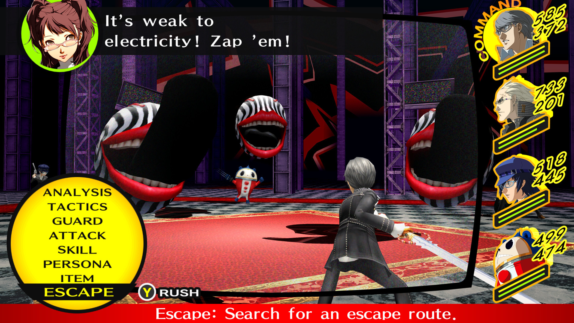 P4AU Battle Portraits (64-bit) Mod for Persona 4 Golden PC (64 Bit ...