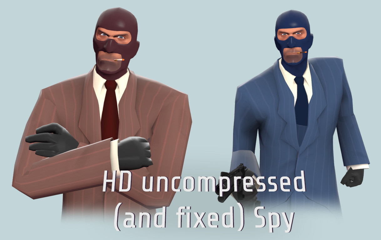 HD uncompressed and fixed Spy Mod for Team Fortress 2 | TF2 Mods