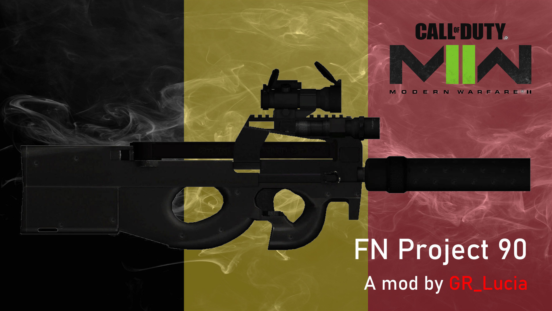 FN Project 90 on MW2022 Animation Mod for Counter-Strike 1.6 | CS1.6 Mods