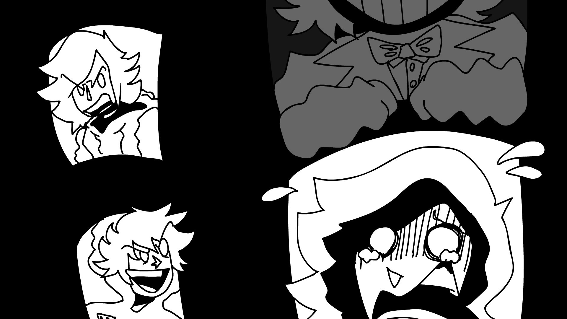 Think-Z-Mixed V2 CHARTED + PLAYABLE Mod for Friday Night Funkin' | FNF Mods