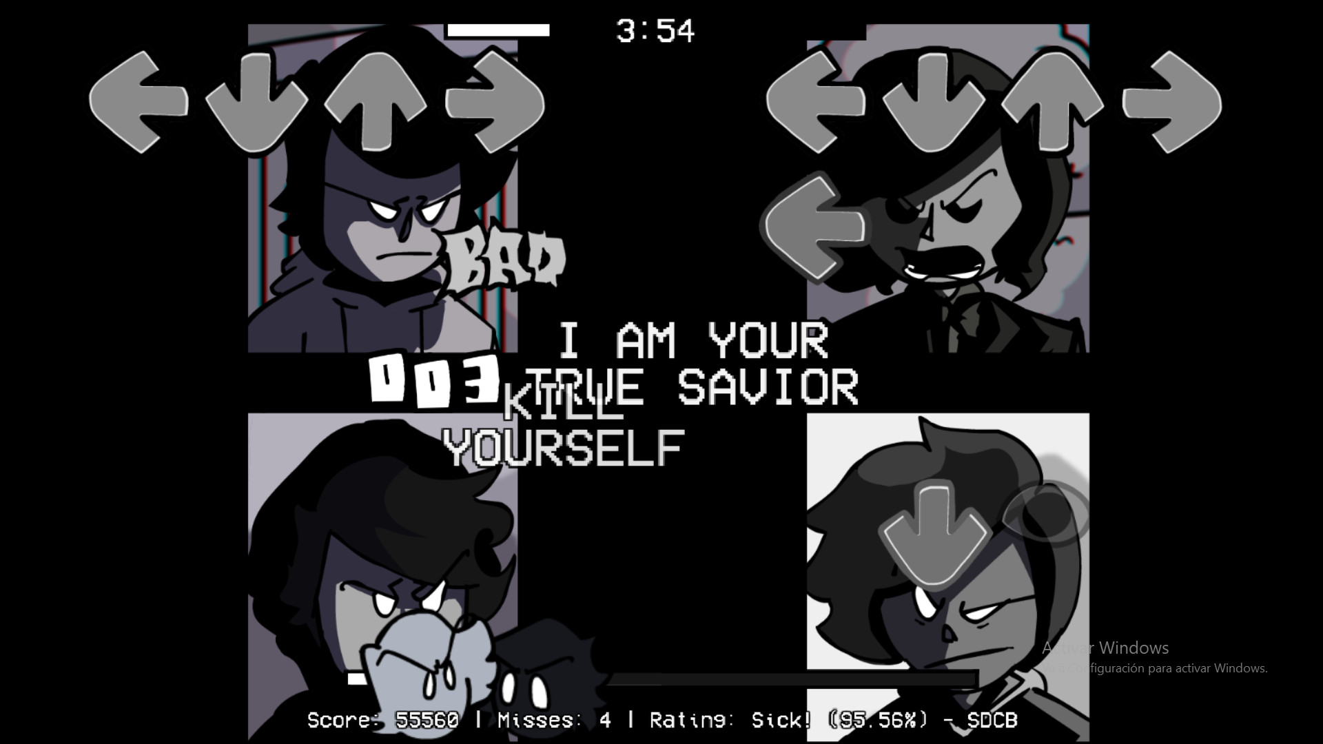 Think-Z-Mixed V2 CHARTED + PLAYABLE Mod for Friday Night Funkin' | FNF Mods