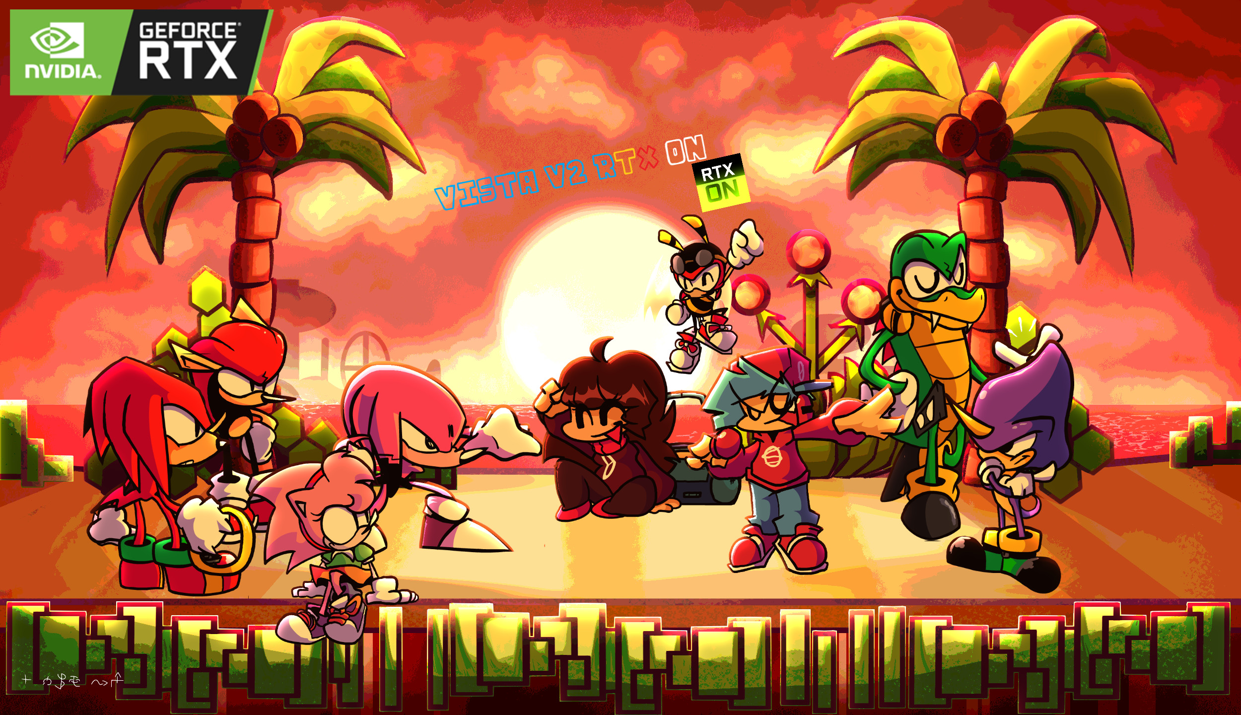 FNF Vista V2 Reshaded (RTX ON) Mod for Friday Night Funkin' | FNF Mods