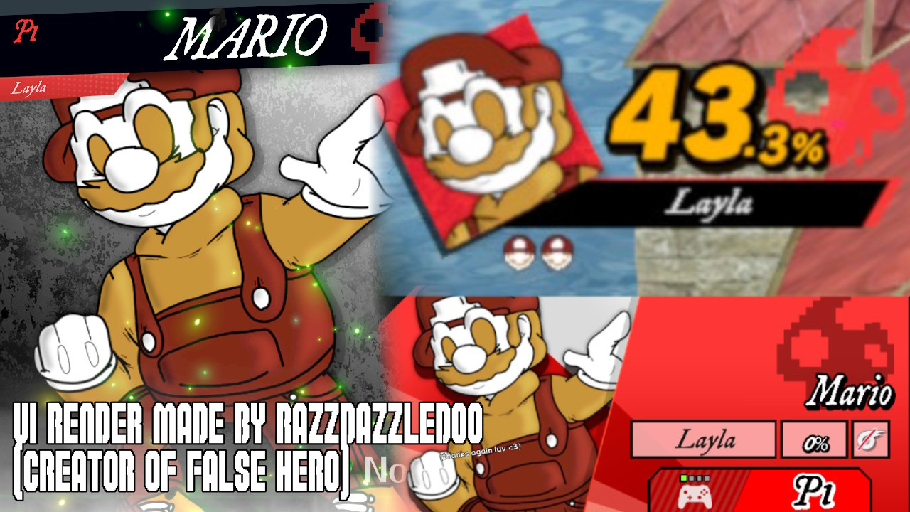 False Hero (Mario 85+) Mod for Super Smash Bros. Ultimate | SSBU Mods