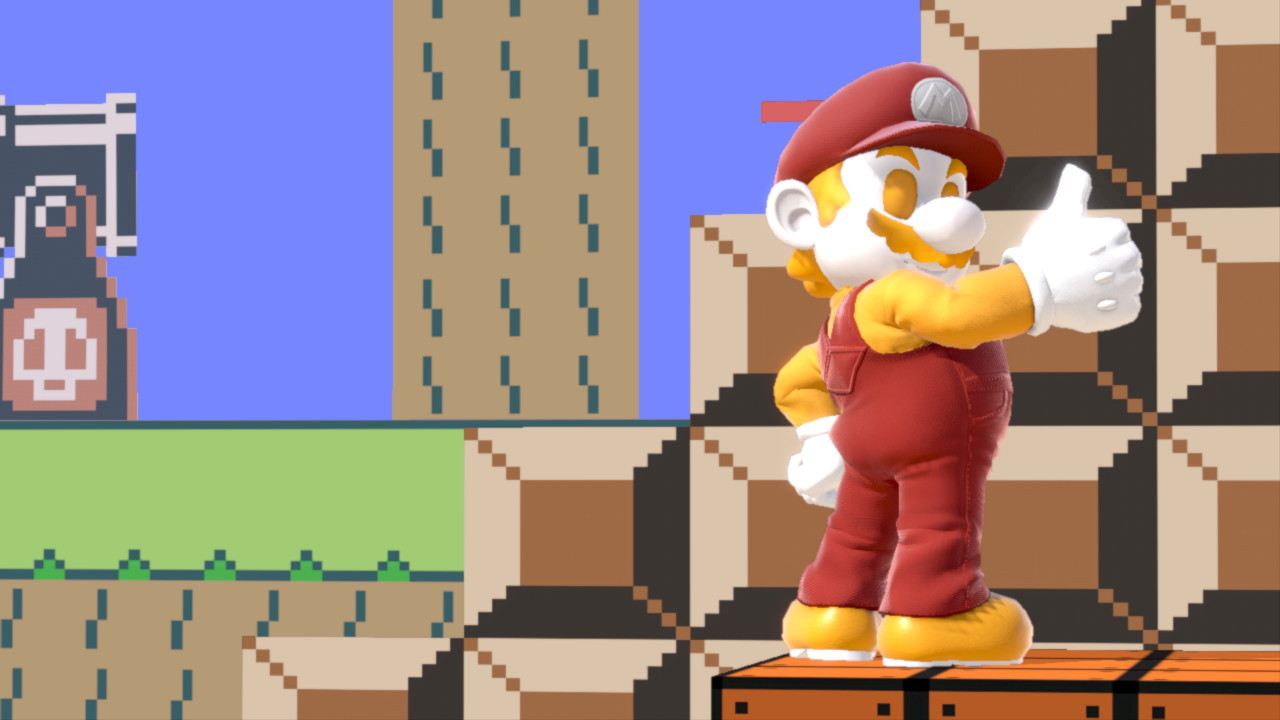 False Hero (Mario 85+) Mod for Super Smash Bros. Ultimate | SSBU Mods