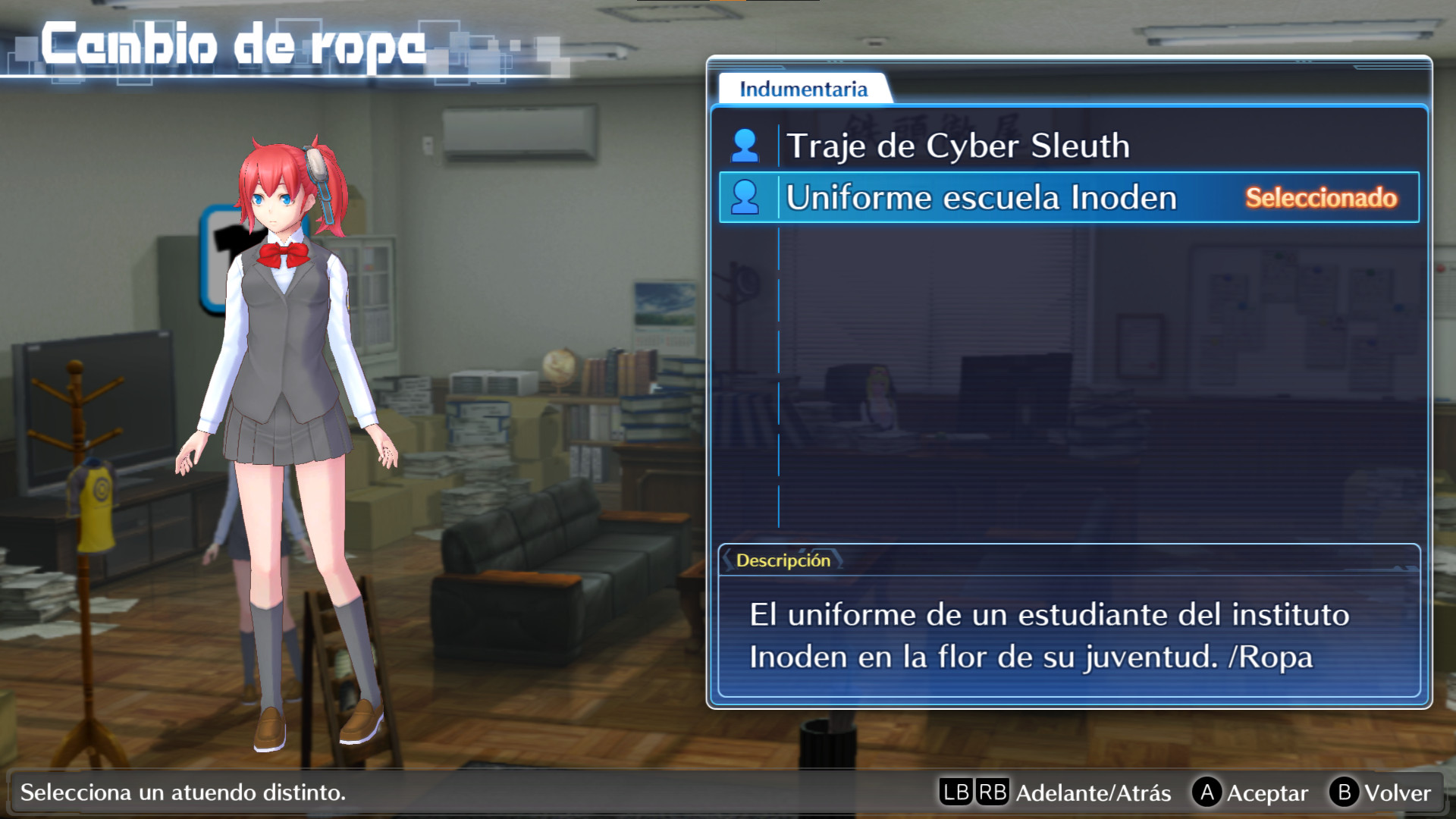 Black Inoden School Attire Recolor for Ami Mod for Digimon Story Cyber ...