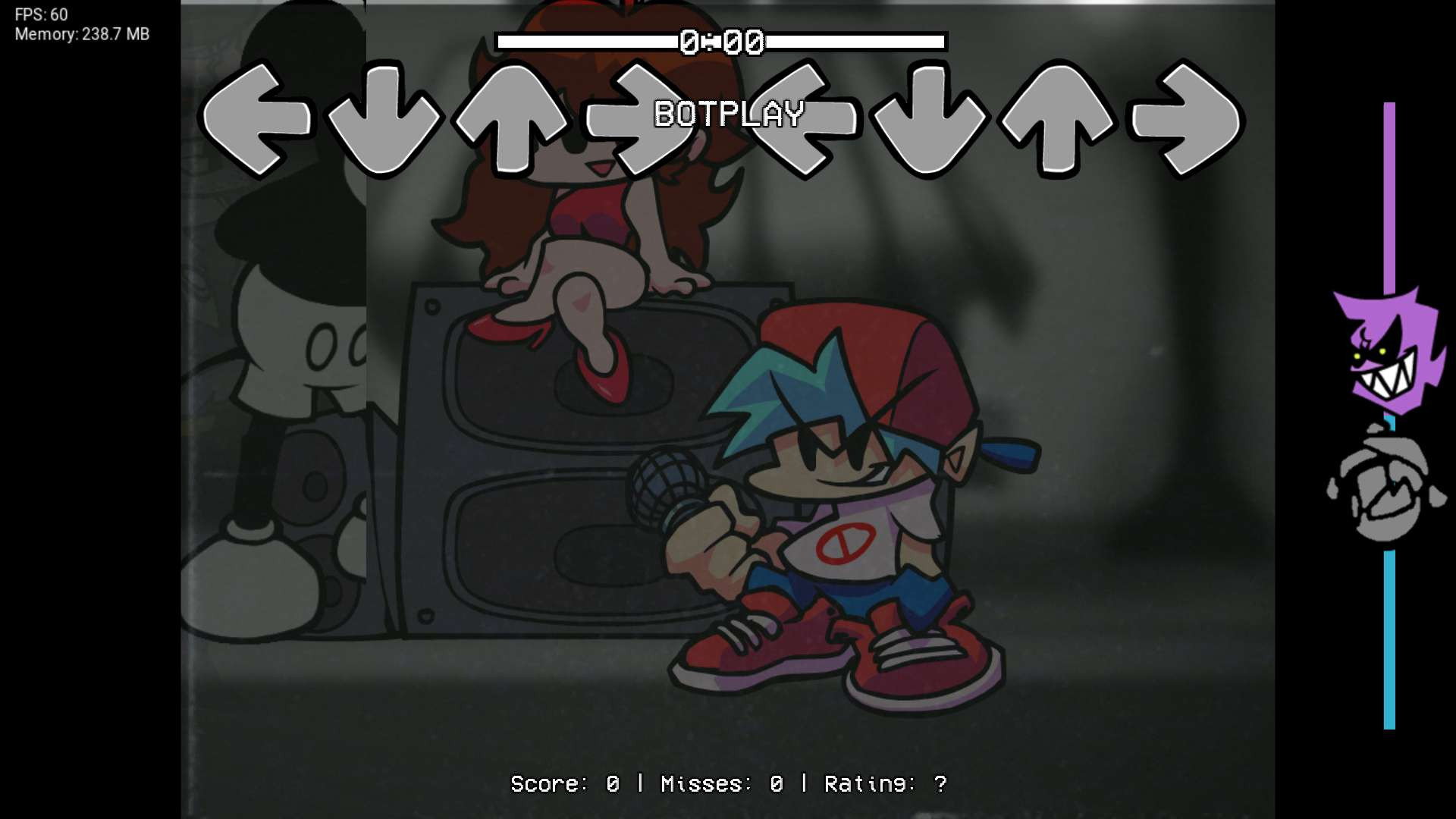 Sns Mouse Insanity Cancelled Build Mod for Friday Night Funkin' | FNF Mods
